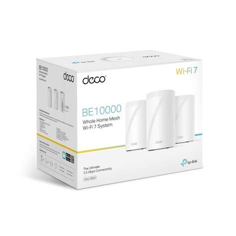 Jual Harga Disc Tp Link Deco Be63 Be10000 Whole Home Mesh Wifi 7 System Router Shopee