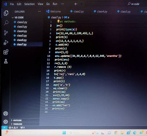 Anantha Lakshmi Bola On Linkedin Task 19 Practice Set And Frozenset