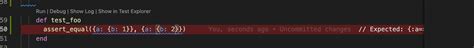 feature request output test result to a separate line · issue 89
