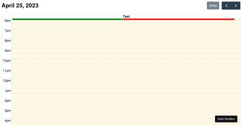 Fullcalendar V4 Vue Codesandbox
