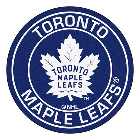 Nhl Toronto Maple Leafs Roundel Mat 27 Diameter Toronto Maple