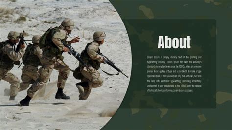 Free Army PowerPoint Template And Google Slides