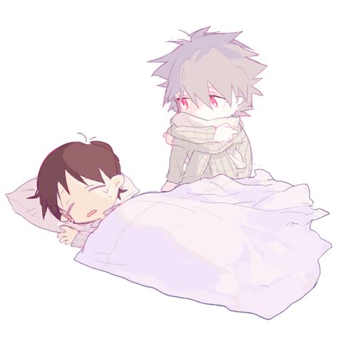 Kaworu And Shinji Kawoshin Kaworu X Shinji Fan Art Fanpop