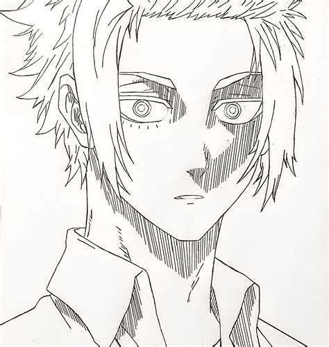 My Drawing Of Itoshi Sae Rate The Accuracy Out Of 10 R Bluelock