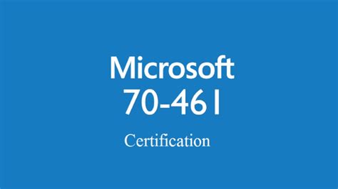 Pass Your Microsoft 70 461 Exam Easily With Prepaways Reliable Exam