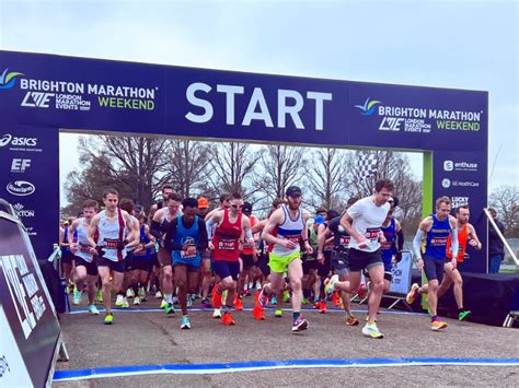 More Than 10000 Runners Take Part In Brighton Marathon And Bm10k