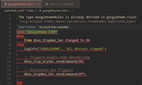 The Type Rules Is Already Defined In Rules Org Eclipse Xtext Xbase