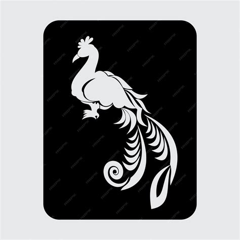 Premium Vector Peacock Vector Illustration Design Icon Logo