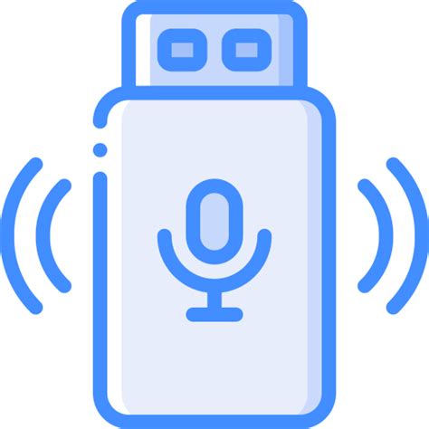 Usb Basic Miscellany Blue Icon