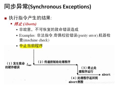 计算机系统课程 笔记总结 Csapp第八章 异常控制流（80 81）能够改变程序控制流的各种机制 Csdn博客