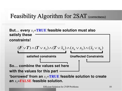 Ppt Efficient Solutions For 2 Variables Per Constraint Integer Programming Problems Powerpoint