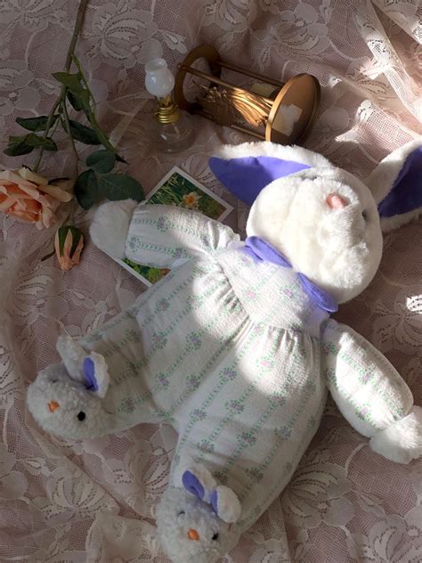 판매중💜 품에 쏙 빈티지 페어리계 토끼슬리퍼 버니인형 콜리 Colley