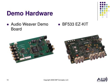 PPT Audio Weaver DSP Concepts LLC PowerPoint Presentation Free Download ID