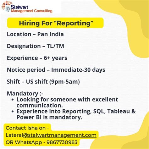 Isha Varma On Linkedin Reporting Powerbi Sql Tableau Panindia