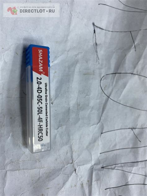 Фреза твёрдосплавная D 2 0 4d 05c 50l 4f Hrc50 Shazam купить в Самаре цена 400 Р на Directlot Ru