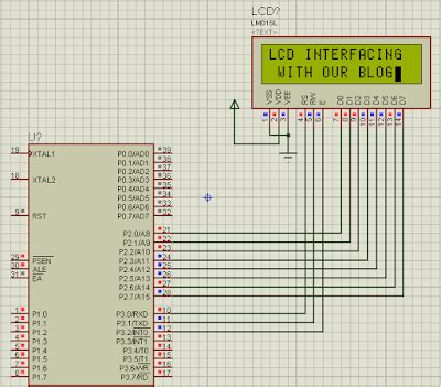 OUR BLOG LCD Interfacing With