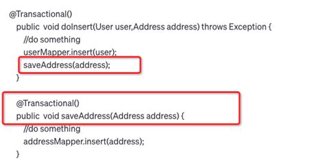 Java Spring Transaction Method Calls Stack Overflow
