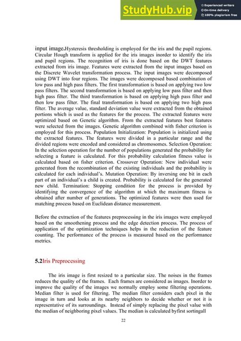 A Project Report On Iris Recognition System Using Matlab Pdf Eye And Vision Conditions