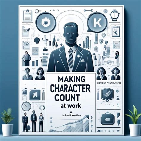 Making Character Count At Work Kanny Doug Lambert