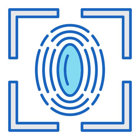 Fingerprint Scan Generic Color Lineal Color Icon