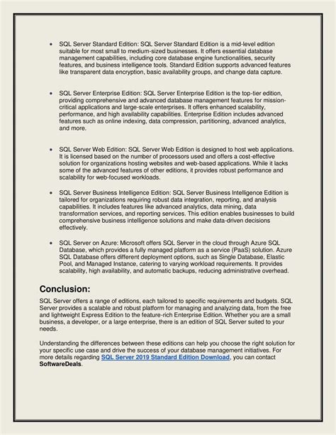 Ppt Understanding Sql Server And Its Editions A Comprehensive Overview Powerpoint