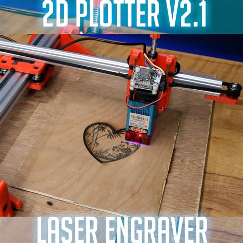 🖊️ 2d Pen Plotter V2 1 Laser Engraver Upgrade・ Stl File For ・cults