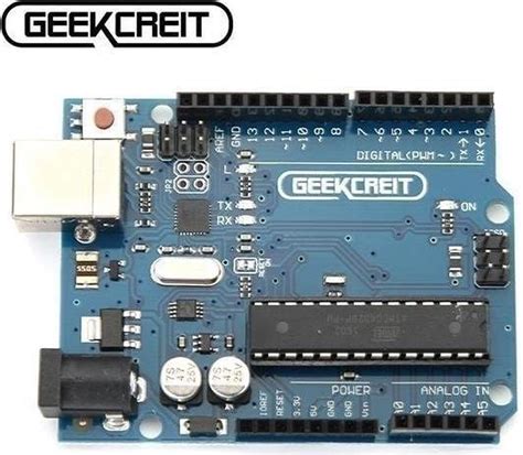 geekcreit® uno r3 usb ontwikkelingsbord met 2 8 inch tft touch display