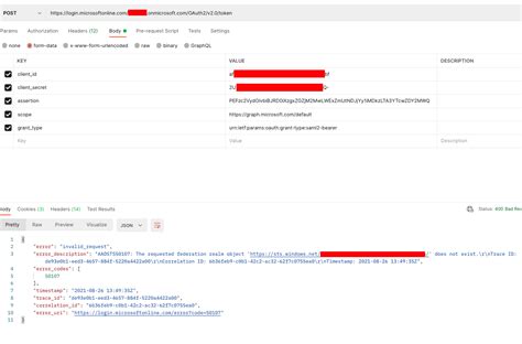 Single Sign On Azure Ad The Requested Federation Realm Object Does Not Exist Stack Overflow