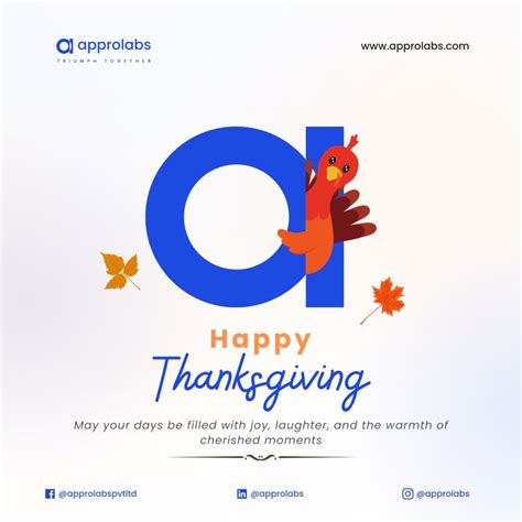 Approlabs On Linkedin Thanksgiving2023 Culture Approlabs Technology Team Growth