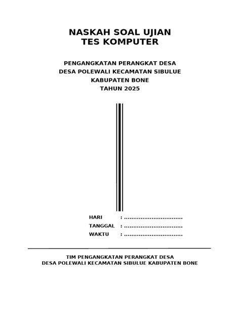 Tes Komputer Pdf