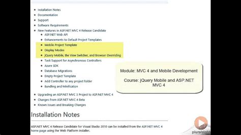 Aspnet Mvc 4 Video Tutorials Part 1 Introduction Youtube