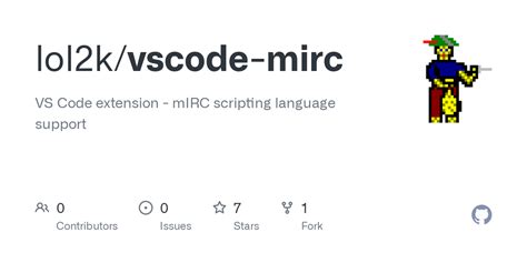 Github Lol2kvscode Mirc Vs Code Extension Mirc Scripting Language Github Lol2kvscode Mirc Vs Code Extension Mirc Scripting Language