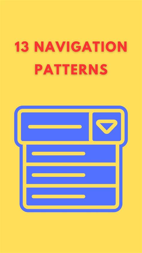 13 Navigation Patterns 13 Navigation Patterns