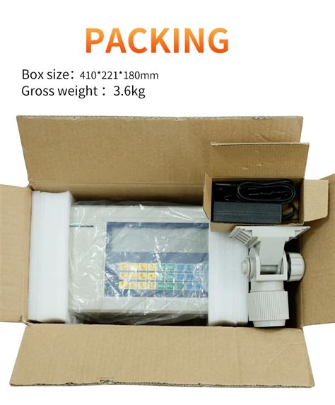 Counting Indicator Display Label Printer Digital Weighing Indicator With Label Printer For Floor