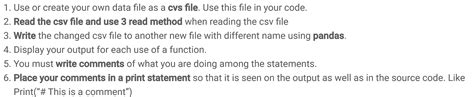 Solved Use Or Create Your Own Data File As A Cvs File Use