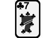 Seven Of Clubs Clip Art Svg And Odg 5464 Kb Woovector