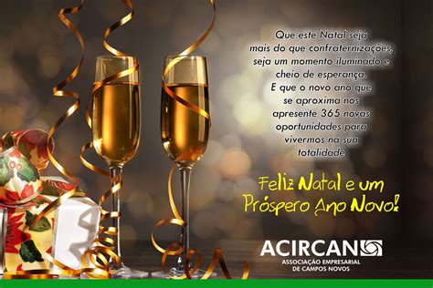 Feliz Natal E Um Próspero Ano Novo Acircan