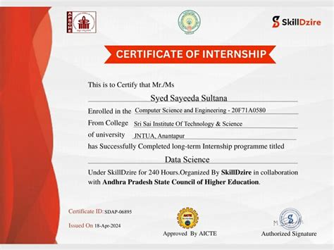 Sayeeda Sultana On Linkedin Datascience Skilldzire