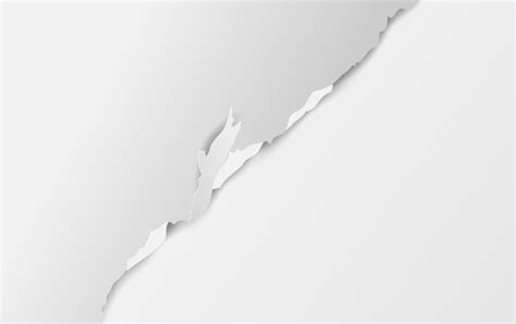 찢어진 종이 흰색 배경 제곱된 벽에 부드러운 빛 그림자가 있는 찢어진 종이 스트립 창의적인 디자인 종이 공예 및 컷 스타일 벡터 템플릿 카드 원활한 Diagonal