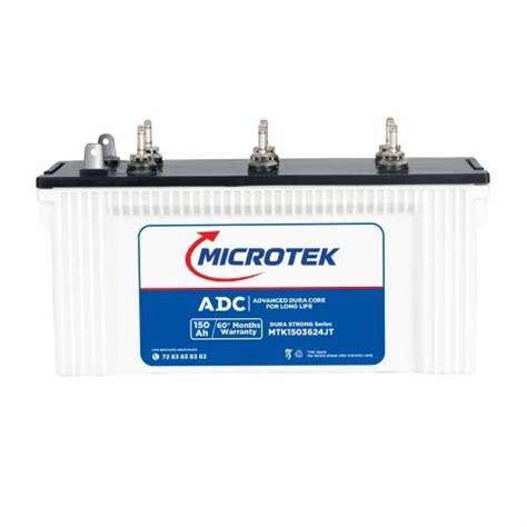 MTK1503624JT Microtek Dura Strong Inverter Battery With Advanced Dura Core Technology At Rs