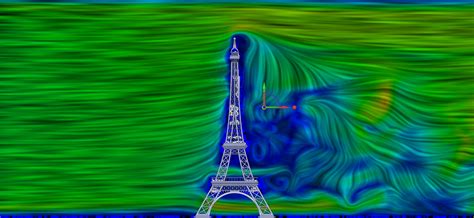 Eiffel Tower Cfd Simulation Cfd Simulations Fetchcfd