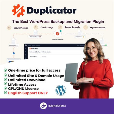 Duplicatorpro Plugin Wordpress Plugin Etsy Uk