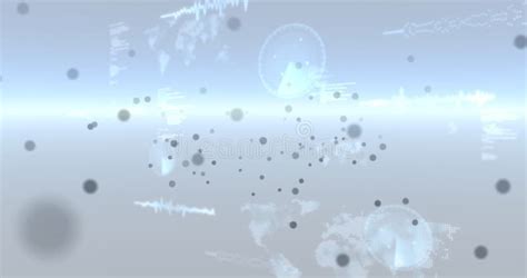 Animation Of Network Of Connections On Dark Green Background Stock Footage Video Of Light