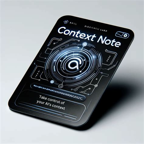 Revolutionizing Ai Interaction With Context Note The Ultimate Tool For