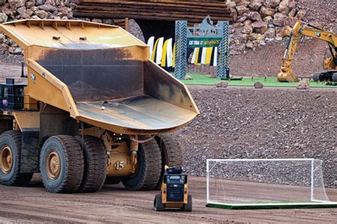 Autonomy Without Hands Cat Mining Trucks Guarantee Precision And