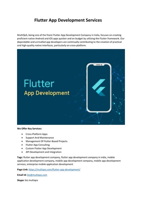 Ppt Flutter App Development Services Powerpoint Presentation Free Download Id10794855