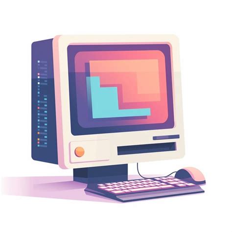 premium vector computer technology pc screen desktop isolated internet monitor laptop display