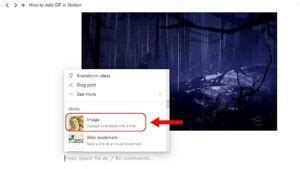 How To Add GIF In Notion 2024