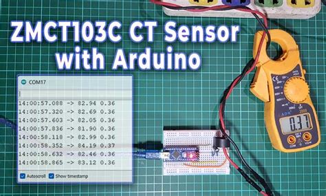 Interfacing Zmct103c Current Sensor With Arduino Iot Projects Ideas