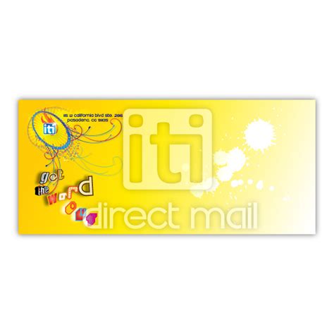 Economical Full Bleed Envelope Printing Iti Direct Mail